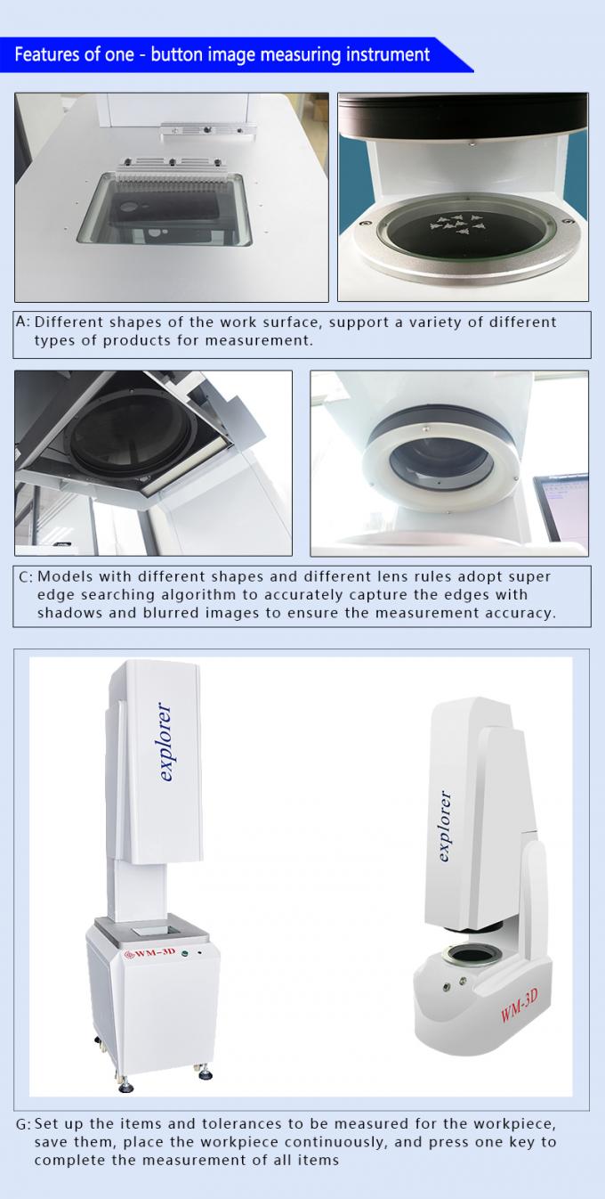 220V Electronic Video Measuring Machines For Industrial Detection