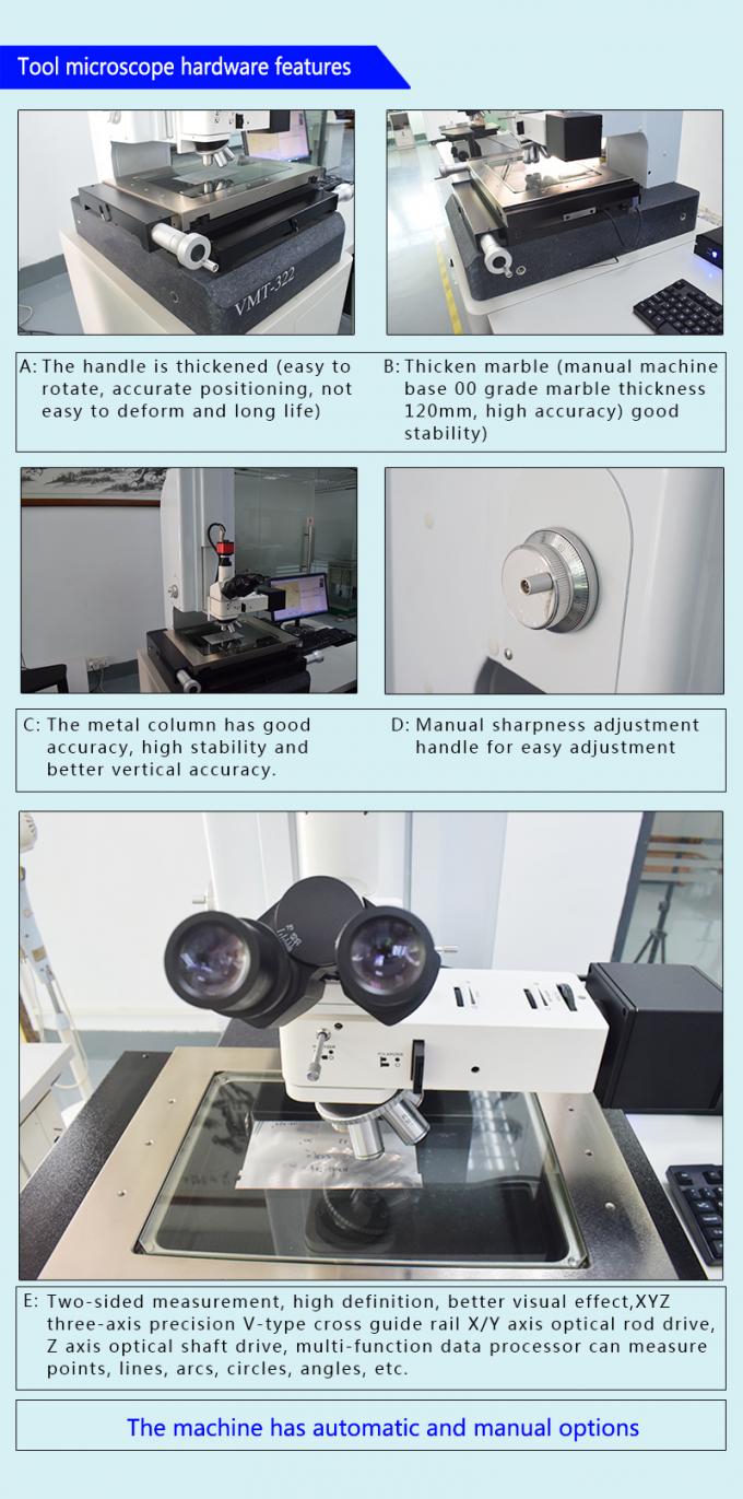 Industrial Optical Measuring Microscope Binocular For Inspection