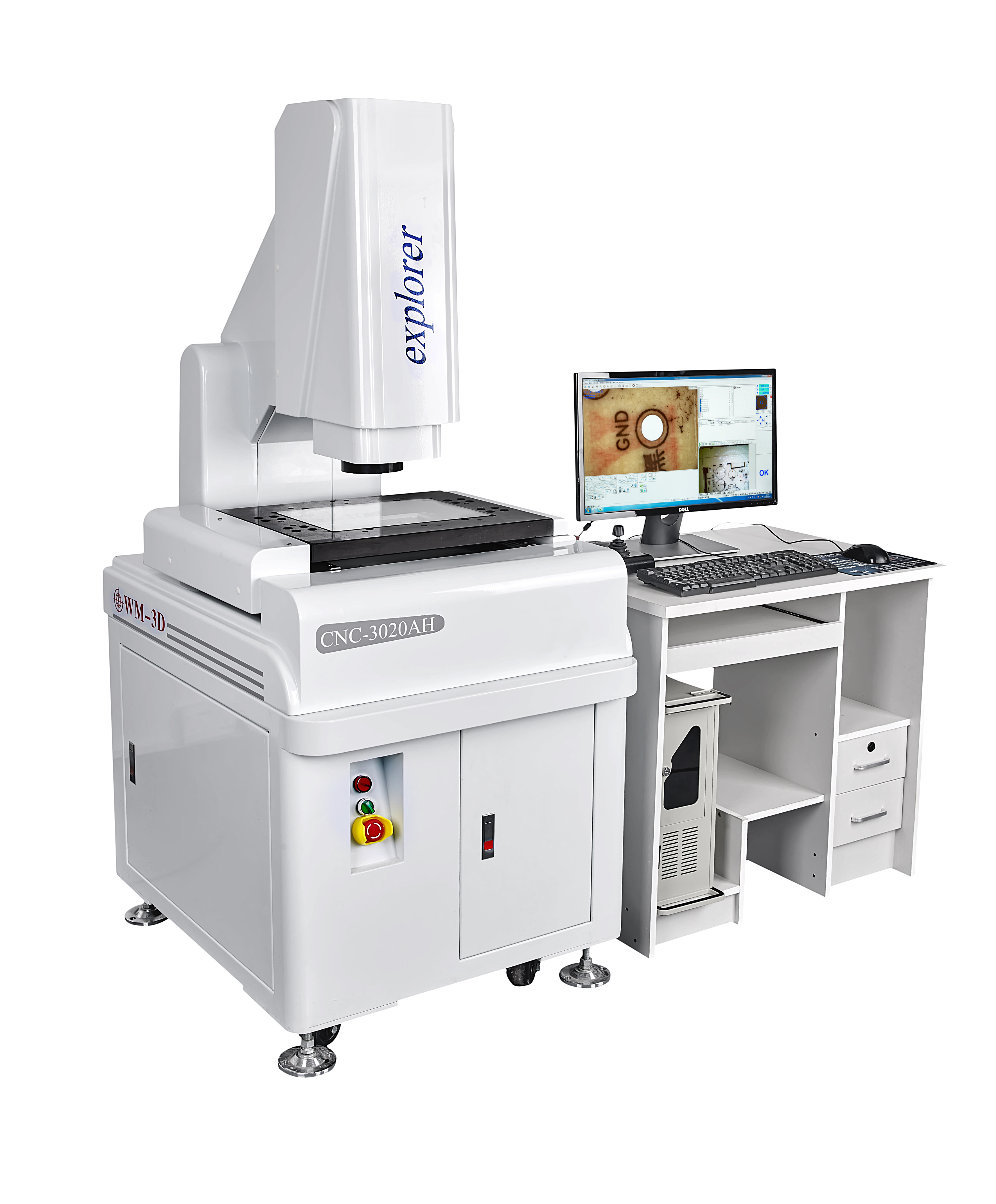 2.5um Precision CNC Vision Measuring Machine with Granite